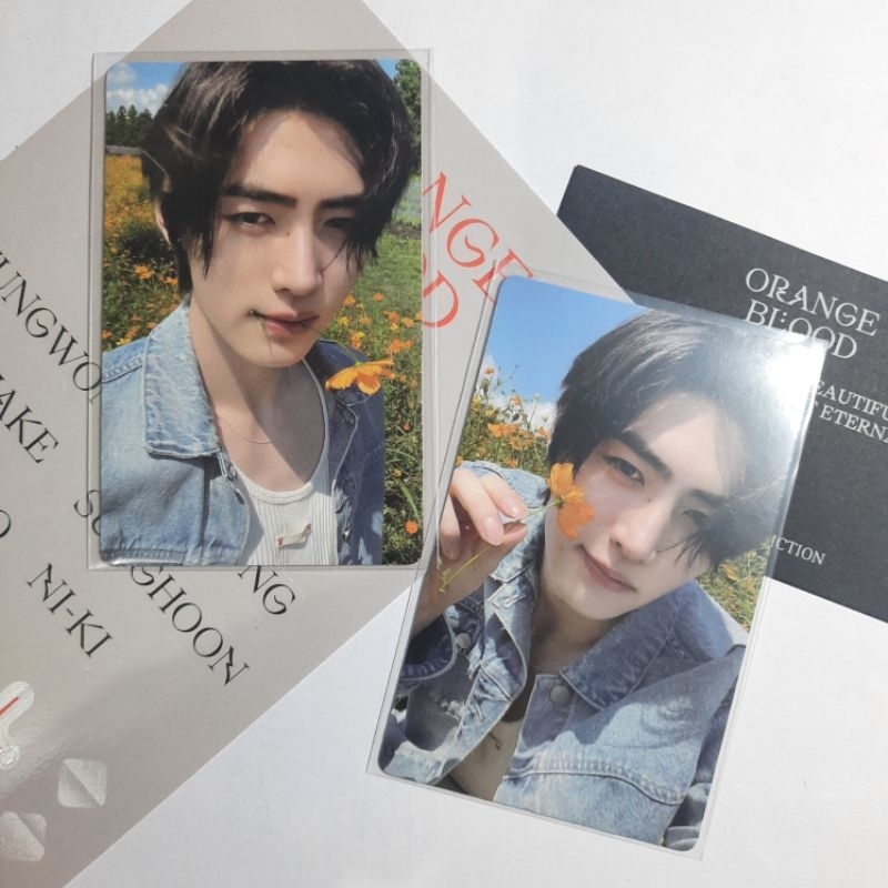 Jual PC Sunghoon Enhypen Weverse Album Orange Blood Set (2pc) (Sunghoon ...