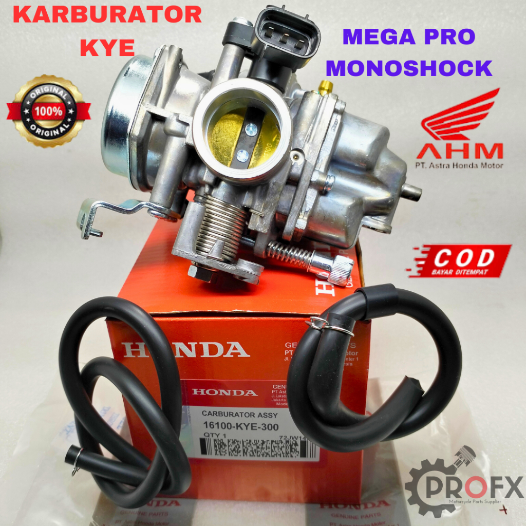 Jual KARBURATOR MEGA PRO MONOSHOCK NEW HONDA KYE CARBU KARBU KUALITAS ORIGINAL ASLI AHM ...