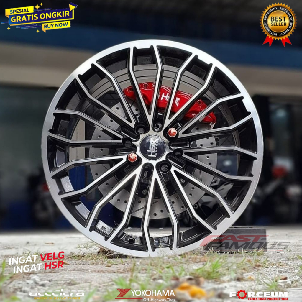 Jual Velg racing r17 pcd 4x100/4x114,3 terbaru cocok untuk Raize, Veloz ...