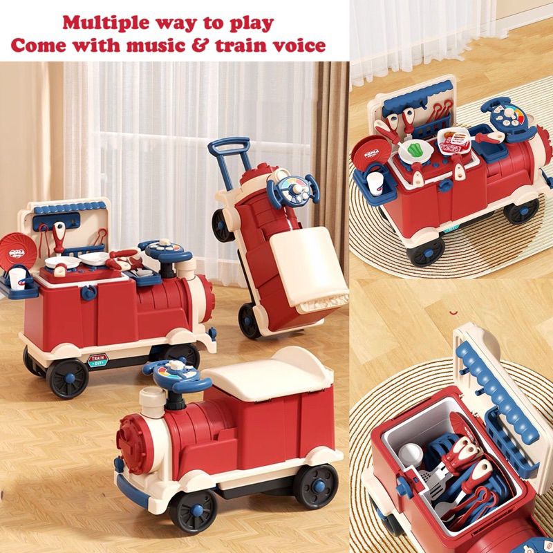 Jual RIDE ON TRAIN MOBIL MOBILAN KERETA API DOCTOR SET KITCHEN TROLLEY ...