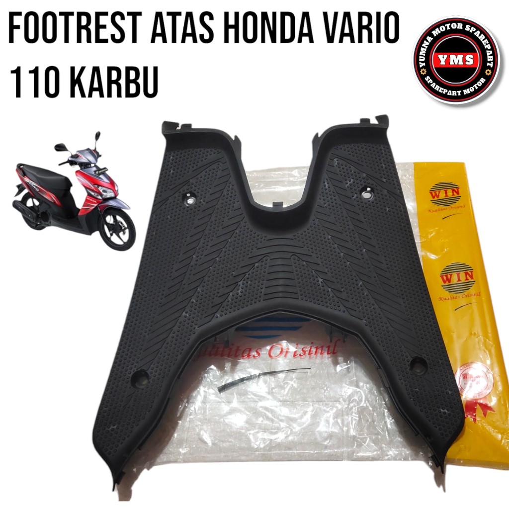 Jual Bordes Injakan Vario 110 Lama/Old Footrest Pijakan Kaki Honda Vario 110 Karbu KVB Merk Win ...