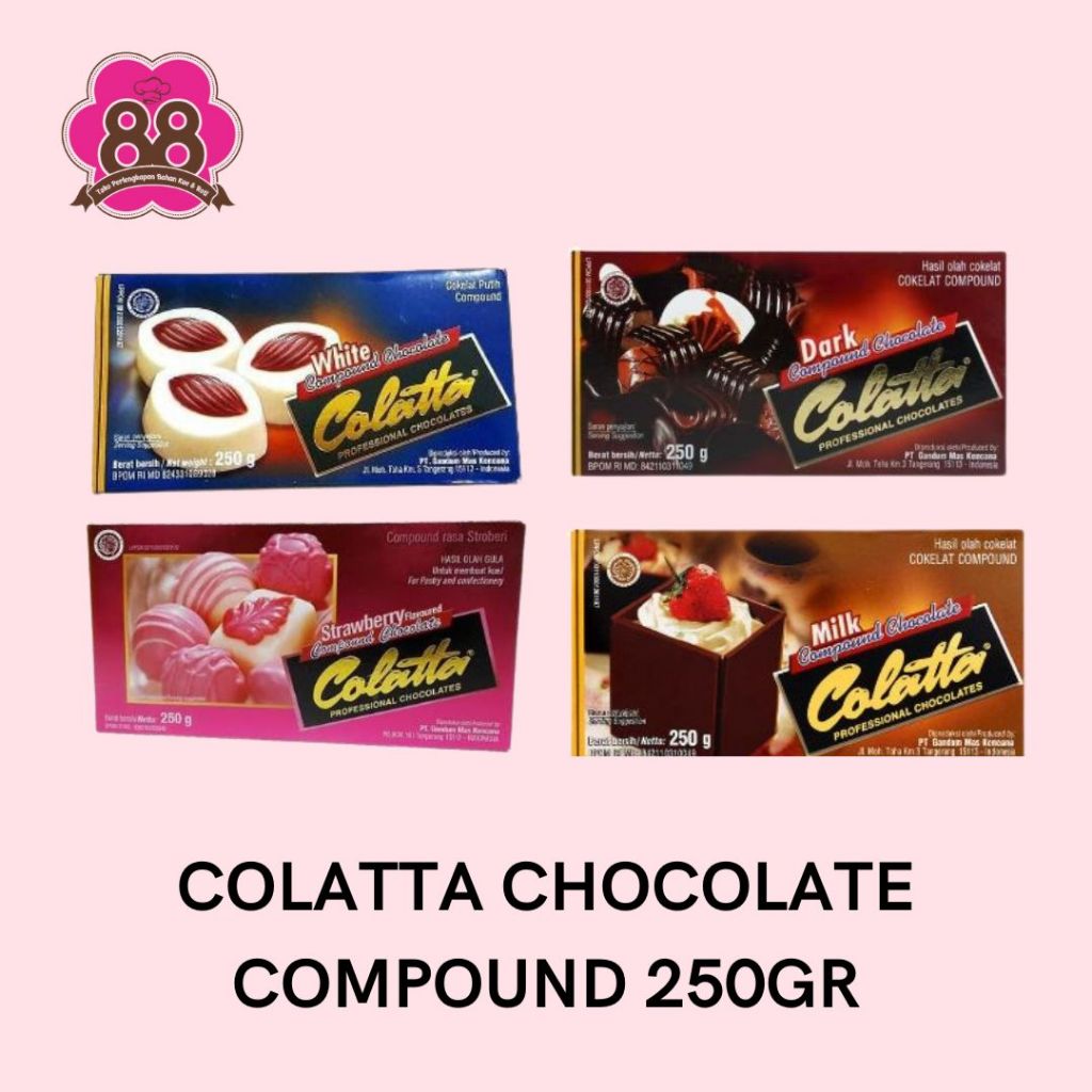 Jual COLATTA COKLAT COMPOUND 250GR | Shopee Indonesia