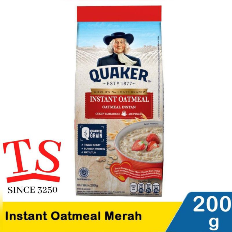 Jual Quaker oat 200gr | Shopee Indonesia
