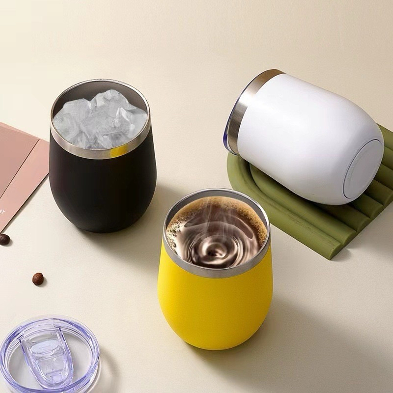 Jual Tumbler Mug Telur Egg Coffee Travel Cup 350ml Mug Egg | Shopee ...
