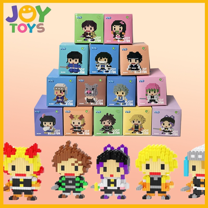 Jual JOY Nano Mini Block Demon Slayer Balok Susun Kamado Tanjirou Nano ...