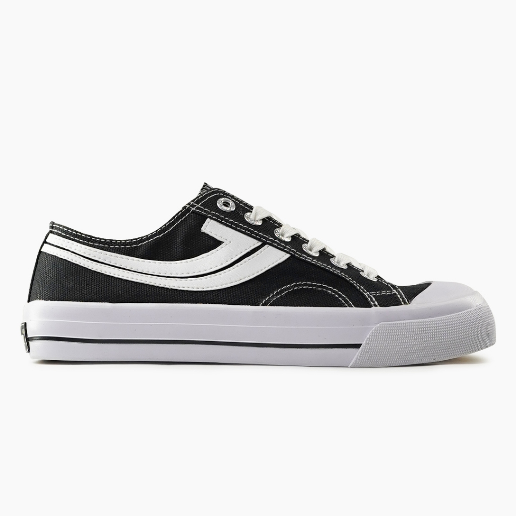 Jual SEPATU SNEAKERS JOHNSON - GALAXY V LOWCUT (LC) BLACK WHITE ...