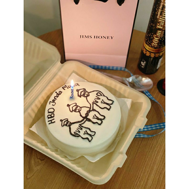 Jual Bento cake / Ugly Cake viral/ kue ulang tahun | Shopee Indonesia