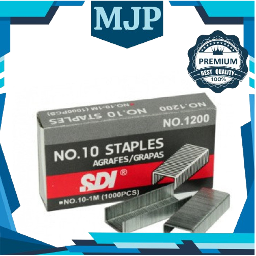 Jual Isi Staples SDI no 3 Isi Stapler SDI no 10 by MJP Mart | Shopee Indonesia