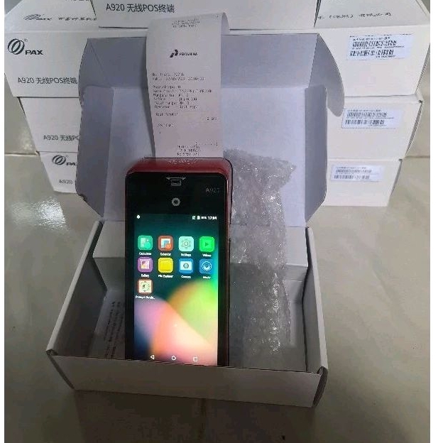 Jual edc pax A920 red SPBU | Shopee Indonesia