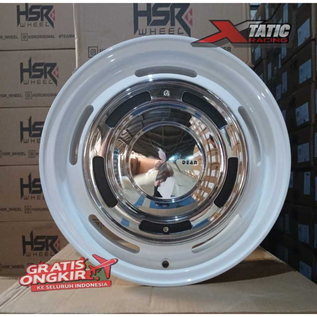 Jual Velg Racing R14 Untuk Mobil Wuling Air Ev Datsun Karimun Wangor Type HSR MIRROR Ring 14 ...