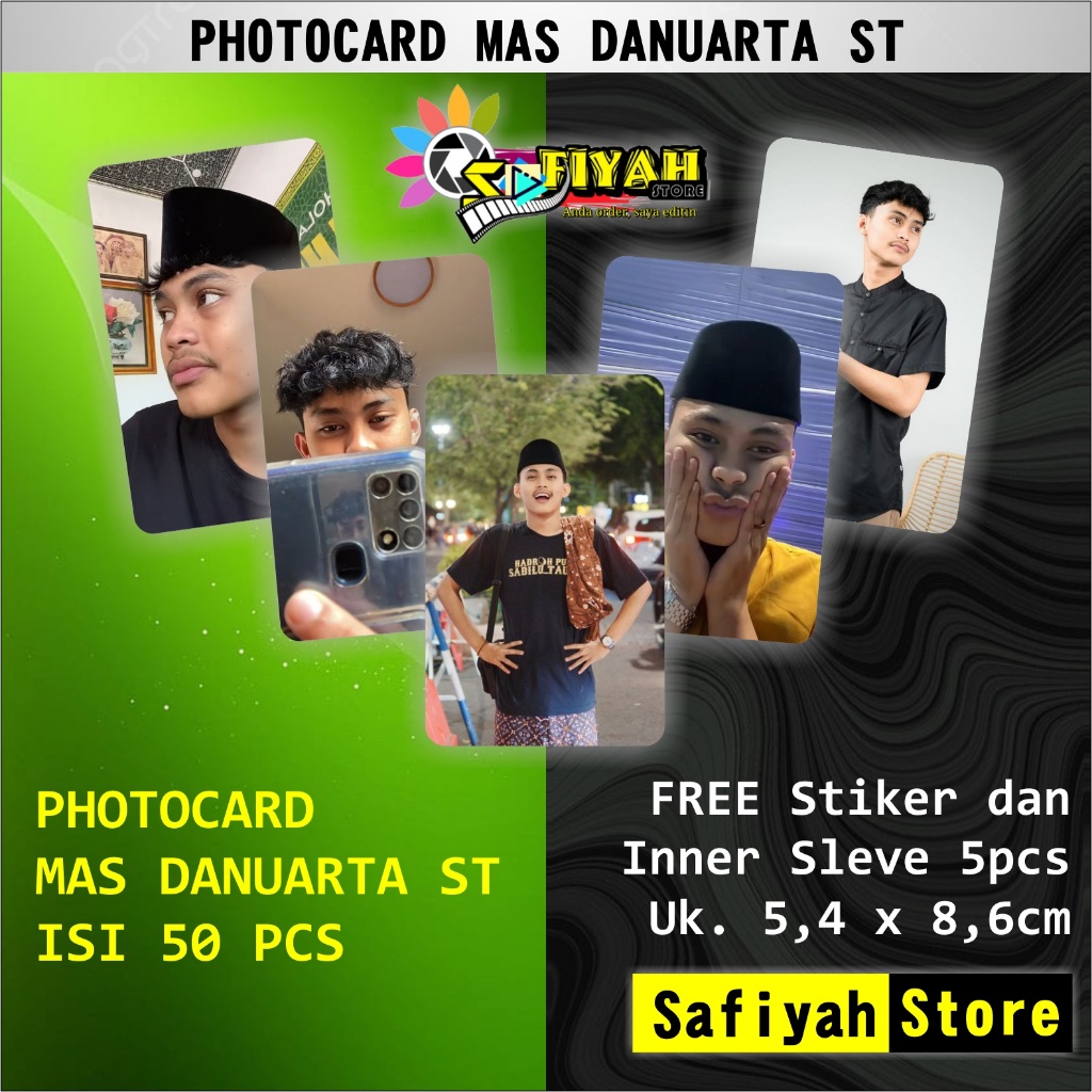 Jual PHOTOCARD MAS DANUARTA SABILU TAUBAH 50 Pcs {LIMITED EDITION ...