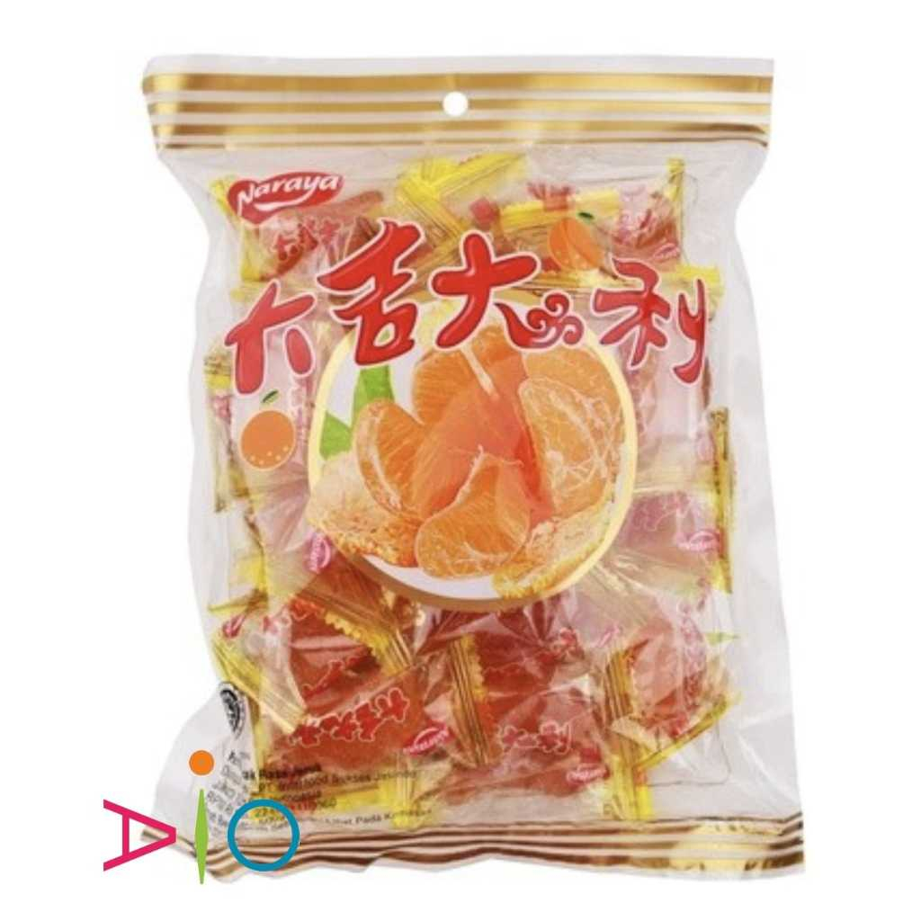 Jual NARAYA Permen Jelly Jeruk Mandarin | Orange Jelly | TYL Orange ...