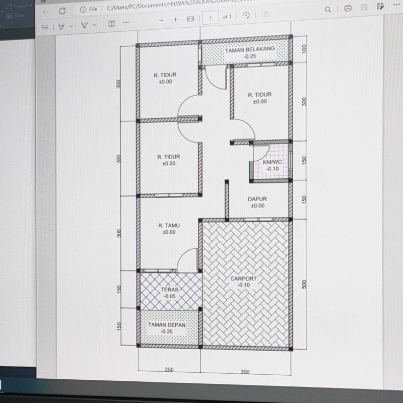 Jual Jasa desain/design gambar denah AutoCad [BACA DESKRIPSI ...