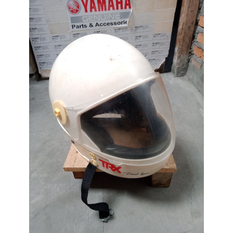 Jual Helm TRX Moncong Cakil Lawas Lama Original Second | Shopee Indonesia