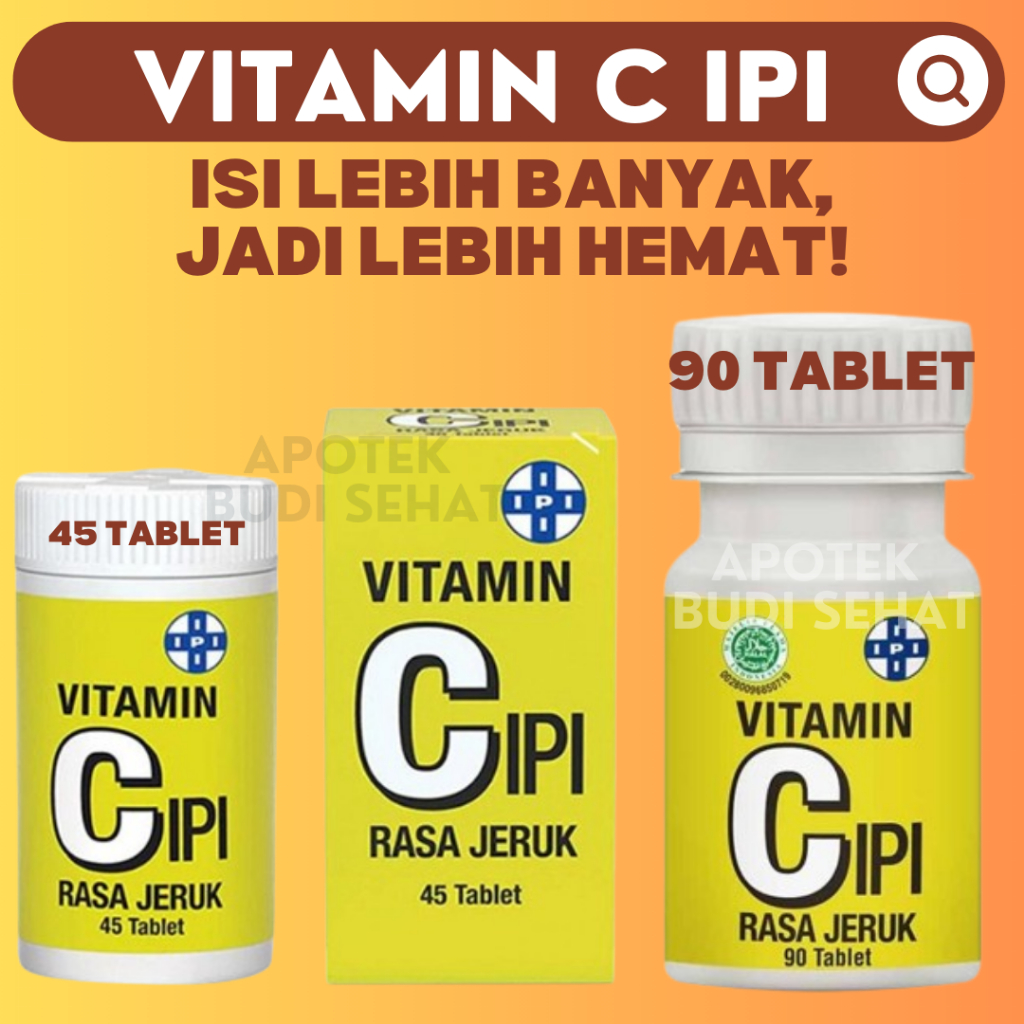 Jual Vitamin C IPI Vitamin IPI C IPI Kemasan BARU isi 90 Tablet Vitamin ... Jual Vitamin C IPI Vitamin IPI C IPI Kemasan BARU isi 90 Tablet Vitamin ...