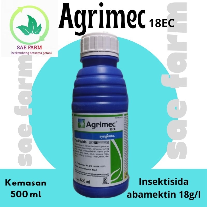 Jual Agrimec insektisida dengan bahan aktif Abamectin 18g/l untuk ...