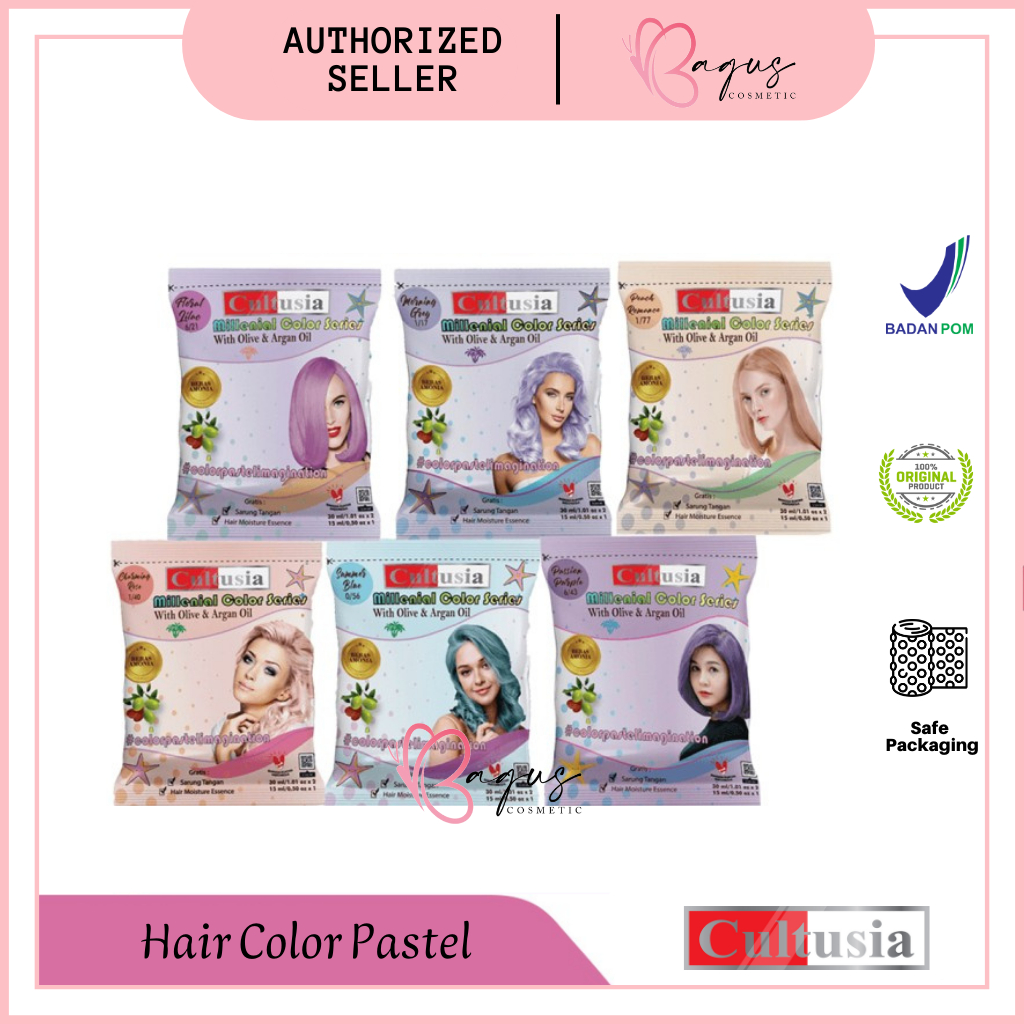 Jual ⭐BAGUS⭐ CULTUSIA Millenial Hair Colour | Hair Color | Semir Rambut ...
