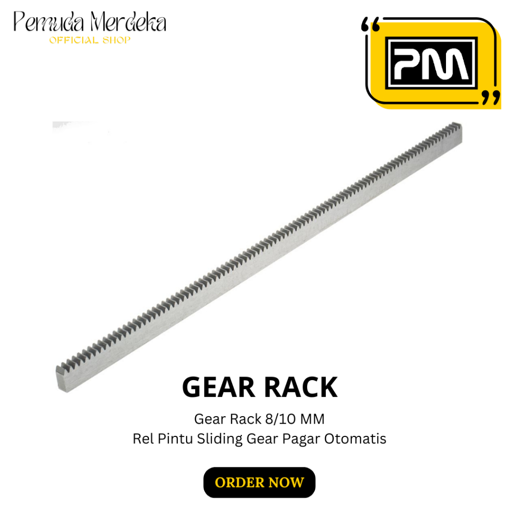 Jual Rel Pintu Sliding Gear Pagar Otomatis Rel Automatic Sliding Gate ...