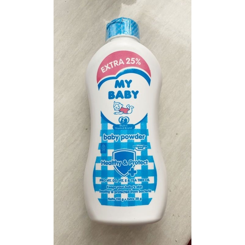 Jual My Baby (Baby Powder) Healthy and Protect 150g+38g | Shopee Indonesia