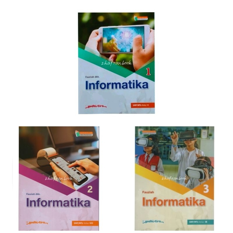 Jual Buku Informatika Kelas 7,8 dan 9 SMP Kurikulum Merdeka Penerbit Yudhistira | Shopee Indonesia