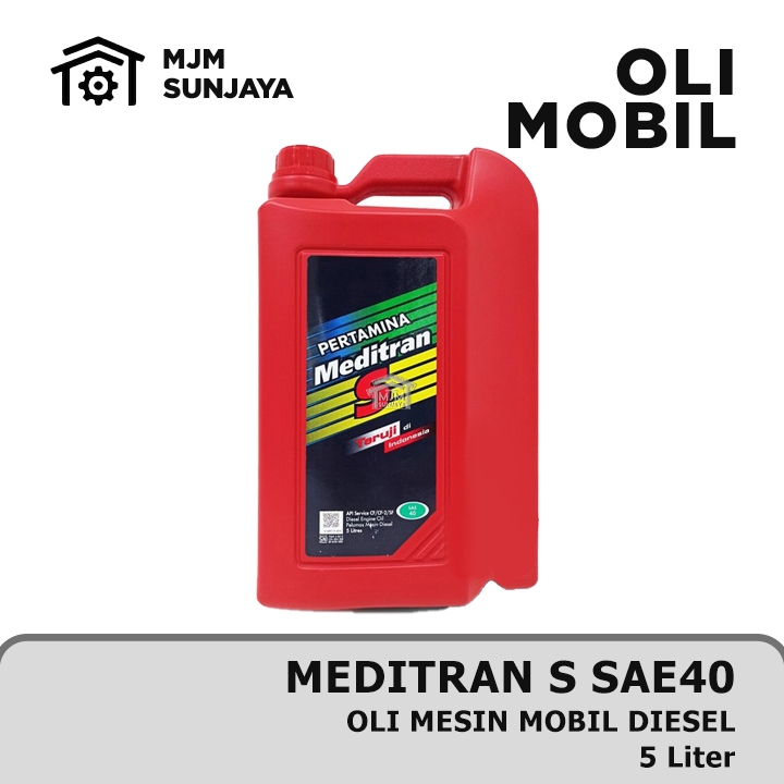 Jual Oli Mesin Pertamina Meditran S SAE 40 5 Liter Diesel Solar Galon ...
