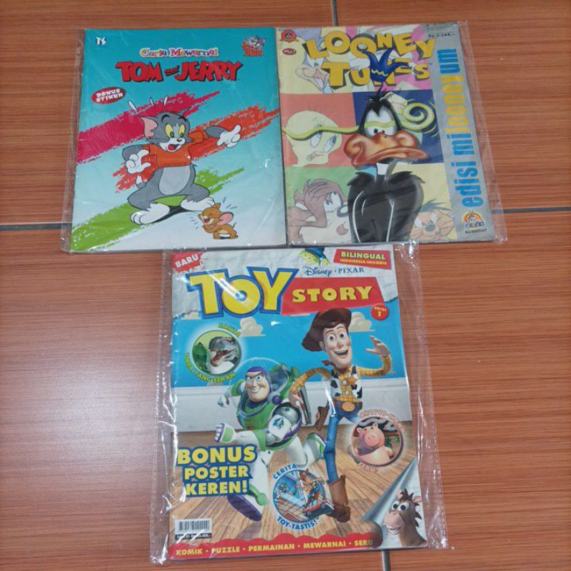 Jual Majalah Mombi Tom & Jerry Looney Tones Toy Story | Shopee Indonesia