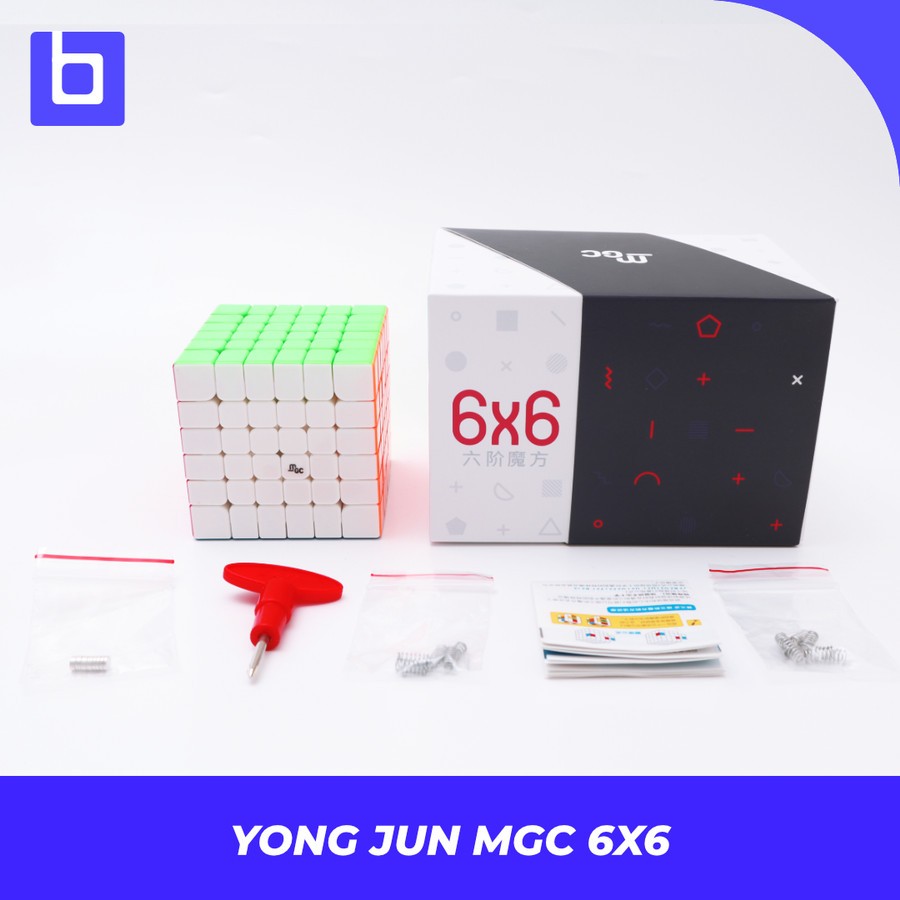 Jual Cube 6x6 Yongjun MGC 6x6 magnetic stickerless original | Shopee ...