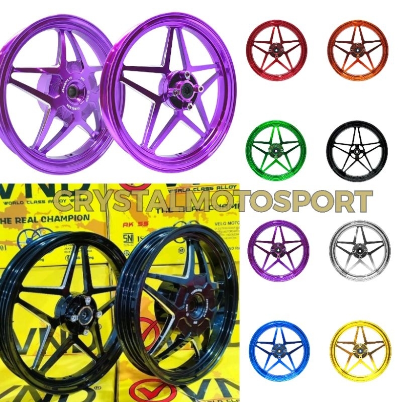 Jual Velg racing VND racing v speed vario 125 new velg bintang v1 vario 150 velg vnd v speed ...