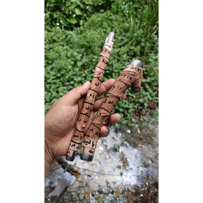 Jual cemeti kayu putar alam rajahan luar dalam | Shopee Indonesia
