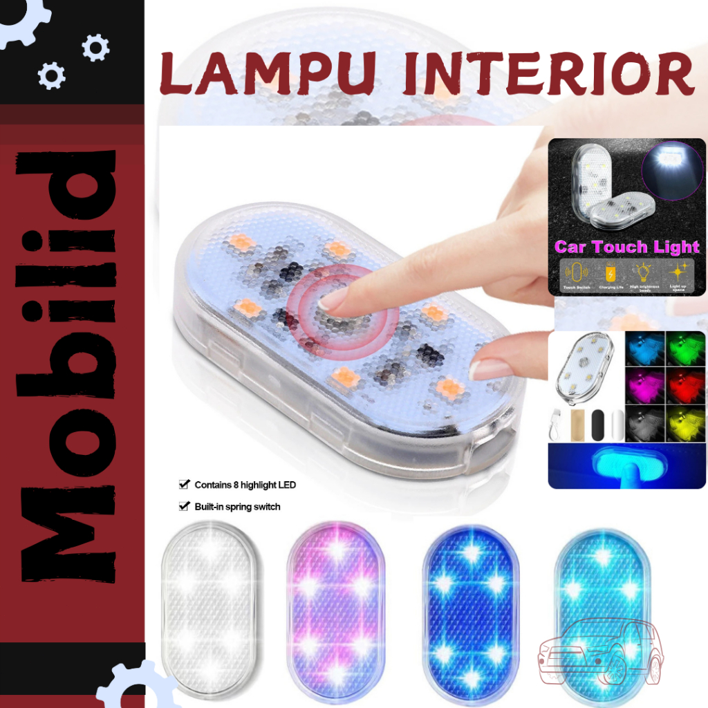 Jual Interior Lampu Mobil LED Mobil lampu kolong tanpa kabel motor ...