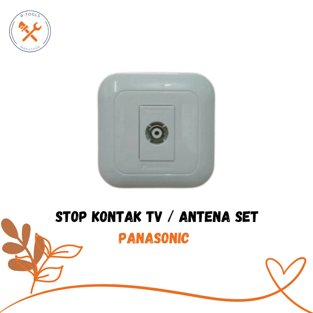 Jual Stop kontak TV / Antena Set PANASONIC | Shopee Indonesia