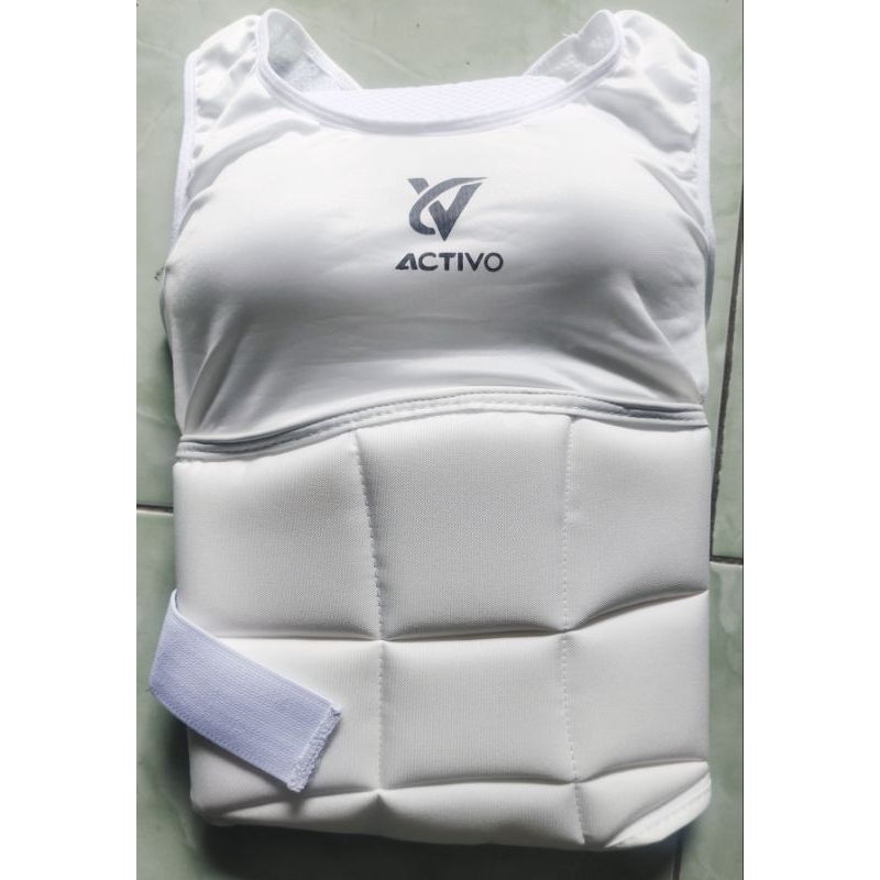 Jual body chest protector karate Activo | Shopee Indonesia