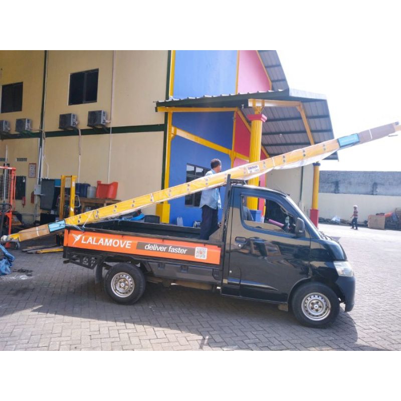 Jual TANGGA PLN 6 METER TANGGA SLIDING TANGGA FIBERGLASS | Shopee Indonesia