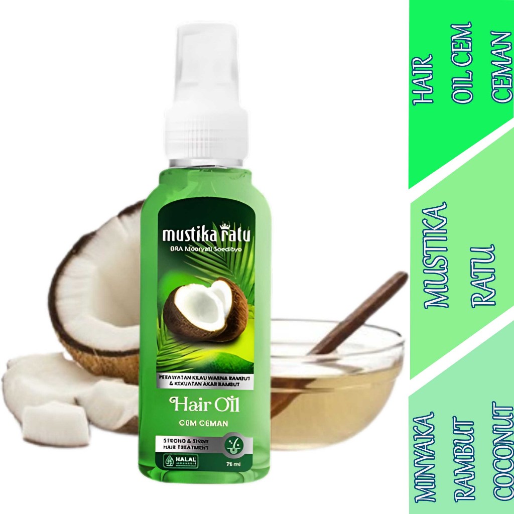 Jual Minyak Rambut - Mustika ratu - Hair Oil Cem Ceman - 175ml | Shopee ...