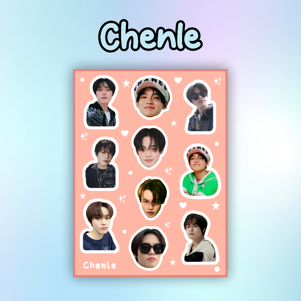 Jual Sticker/Stiker Set Mark/Renjun/Jeno/Jaemin/Jisung/Chenle/Haechan ...