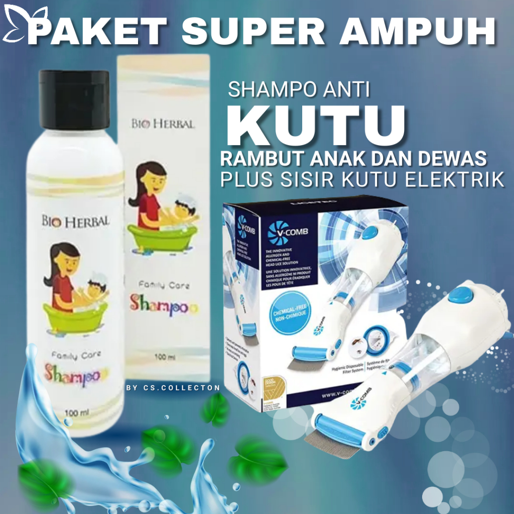 Jual SAMPO SHAMPOO ANTI KUTU ANAK & DEWASA AMPUH PEMBASMI KUTU RAMBUT ...