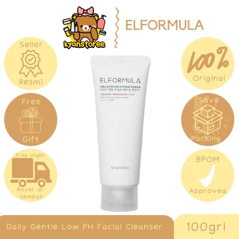 Jual ELFORMULA DAILY GENTLE LOW PH FACIAL CLEANSER CLEANSER | Shopee ...