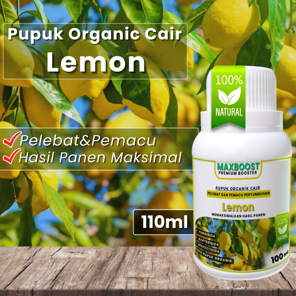 Jual Pupuk Booster Cair Lemon, Poc Kompos Khusus Tanaman Buah Lemon ...