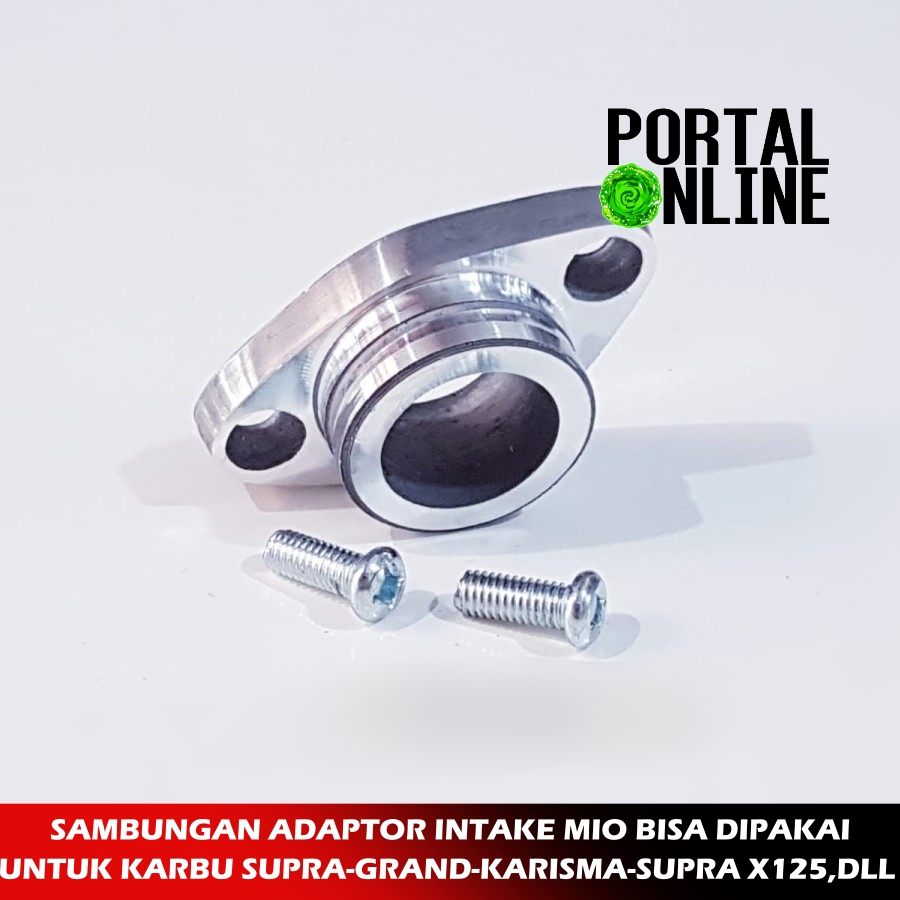 Jual SAMBUNGAN ADAPTOR ADAPTER MANIPOL MIO KARBURATOR KHARISMA REVO GRAND LEGENDA SUPRA REVO GL ...