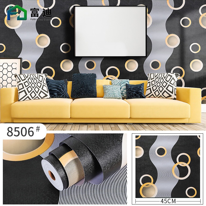 Jual Wallpaper Dinding Polkadot New Arrrival 8m s/d 9m x 45cm | Shopee ...
