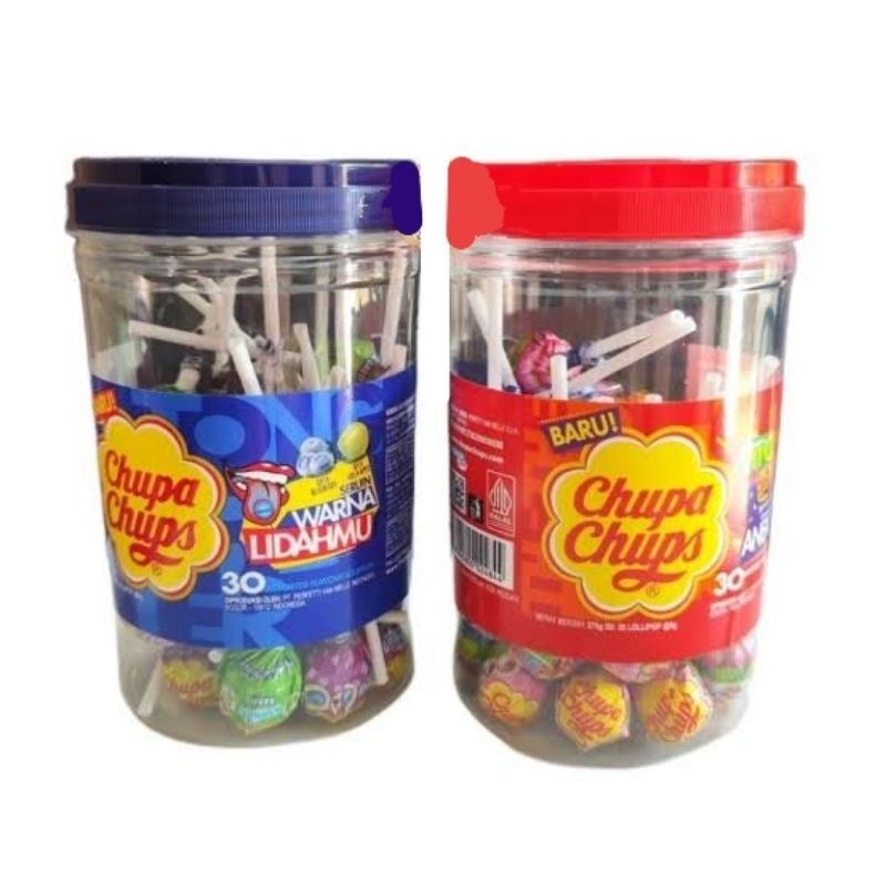Jual Chupa Chups Permen Assorted Flavour Lollipop Isi 30 Pcs | Shopee ...
