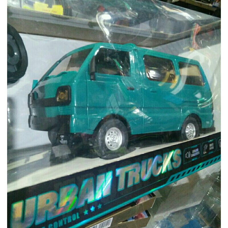 Jual RC Mainan Mobil Mobilan Carry " MINIBUS " Transportation Remote ...