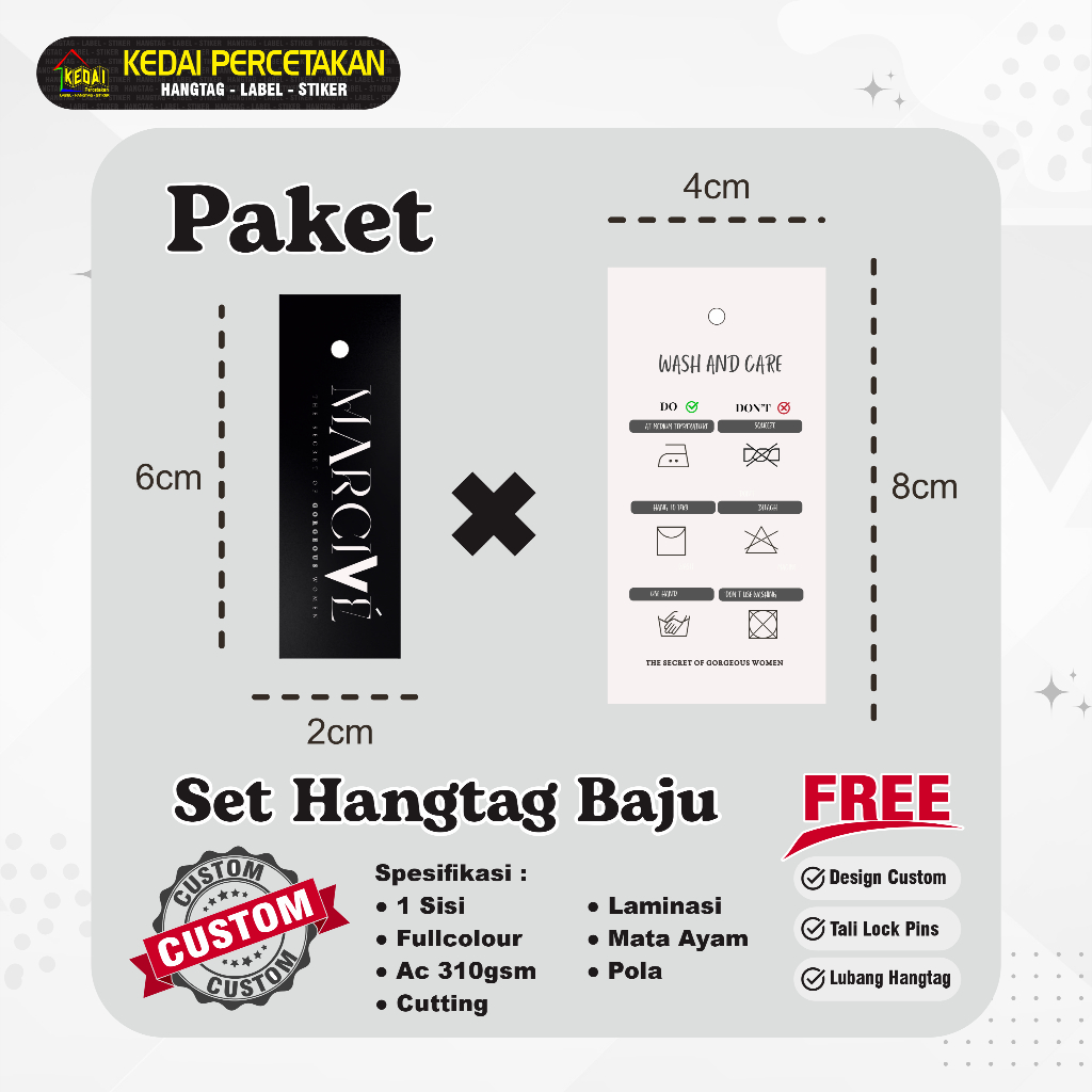 Jual PAKET !!! HANGTAG MARCIVE hang tag baju bonus tali price tag ... Jual PAKET !!! HANGTAG MARCIVE hang tag baju bonus tali price tag ...