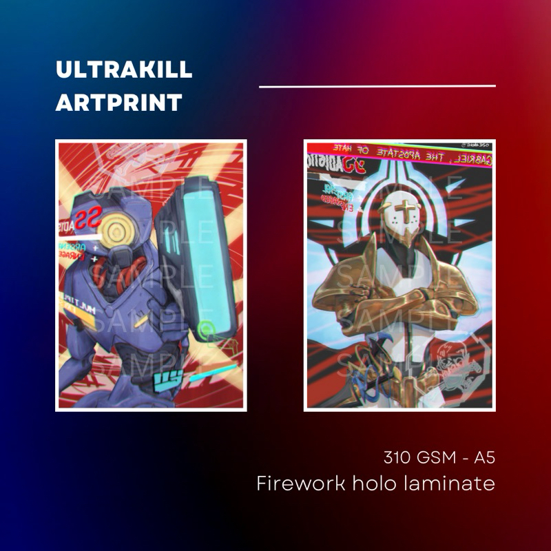 Jual ULTRAKILL artprint by Takaba3150 | Shopee Indonesia