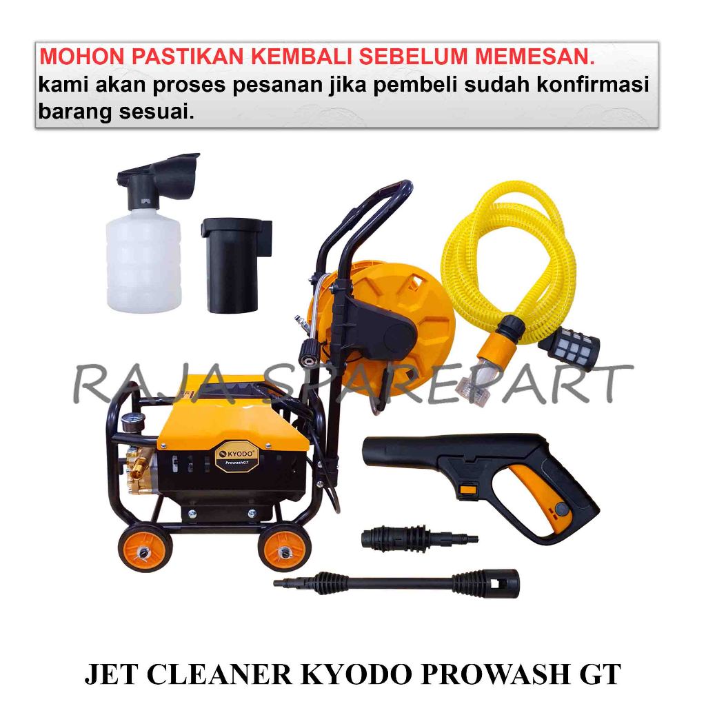 Jual JCGT MESIN STEAM CUCI MOTOR/MOBIL / KYODO 120 BAR / JET CLEANER ...