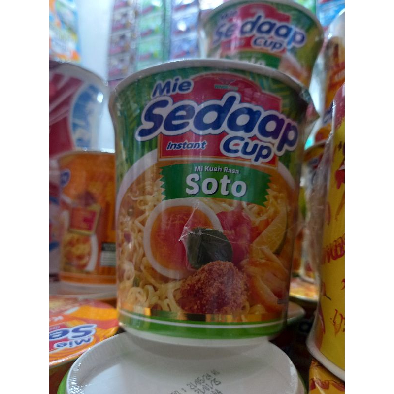 Jual Mie Sedaap Cup rasa Soto | Shopee Indonesia