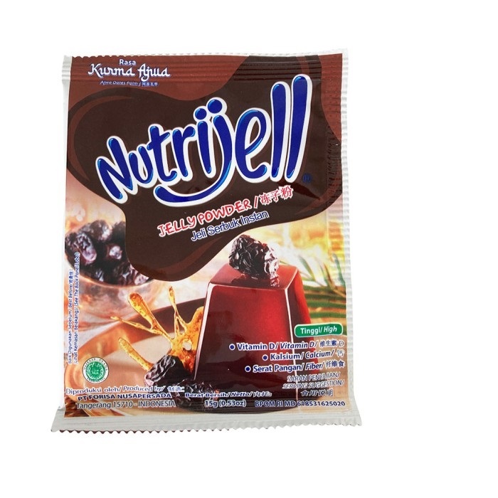 Jual NUTRIJELL 10 15 GRAM 30 GR JELLY POWDER PUDING JELI NUTRIJEL ...