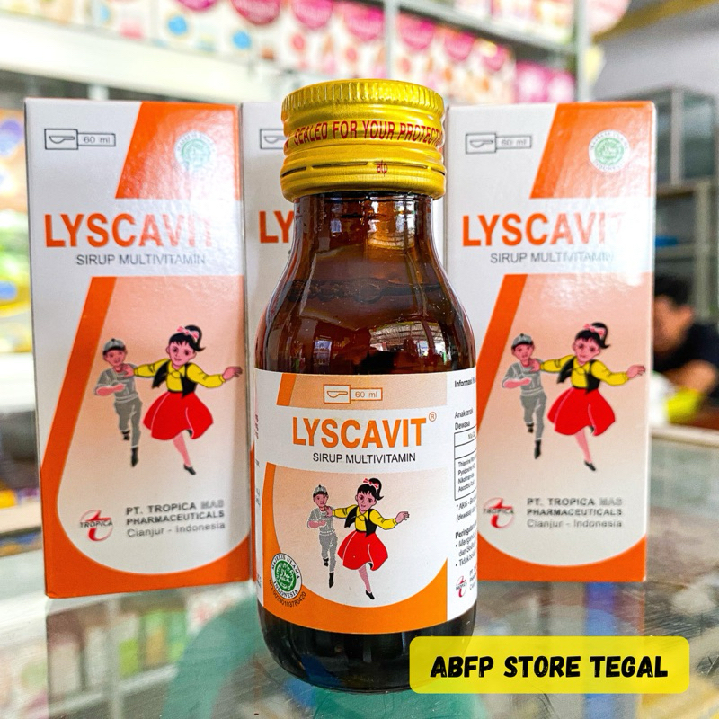 Jual LYSCAVIT SIRUP 60 ML | Shopee Indonesia