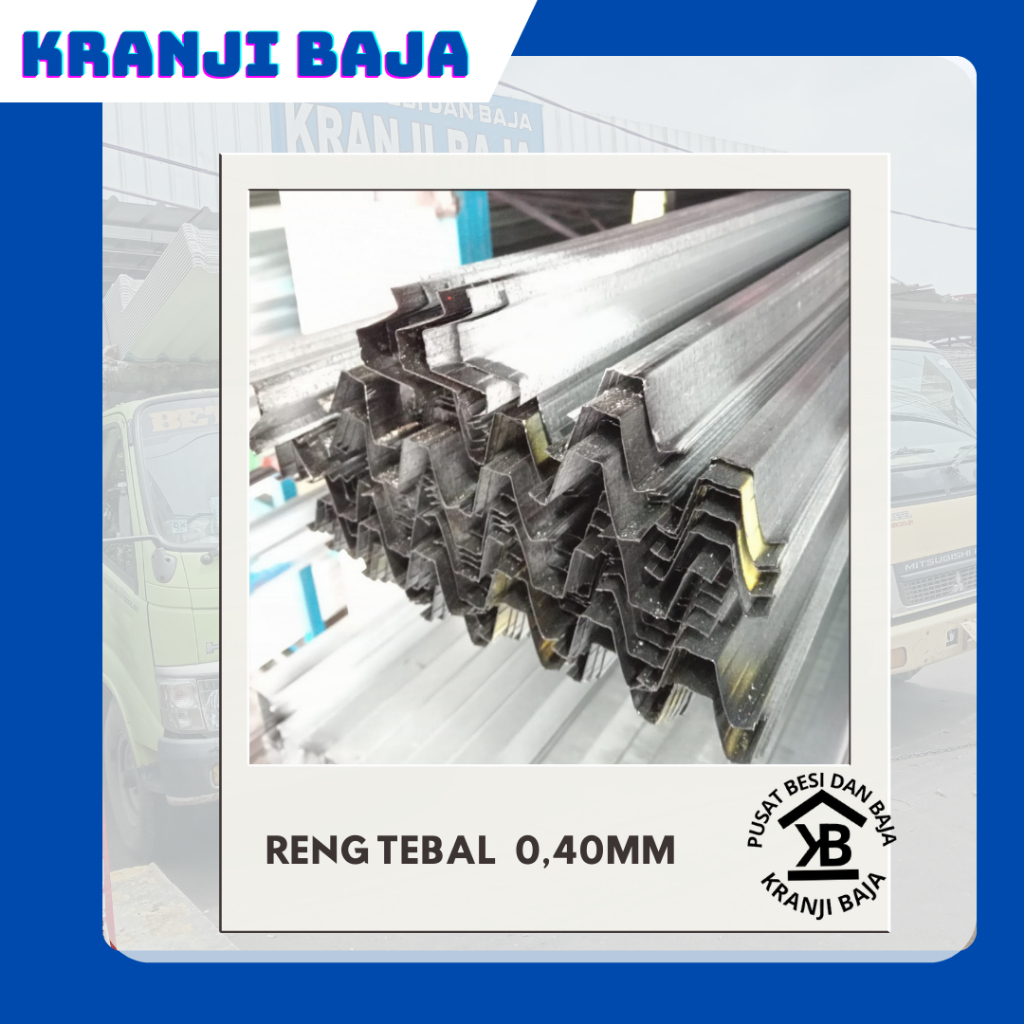 Jual RENG BAJA RINGAN TEBAL 0,40MM | Shopee Indonesia