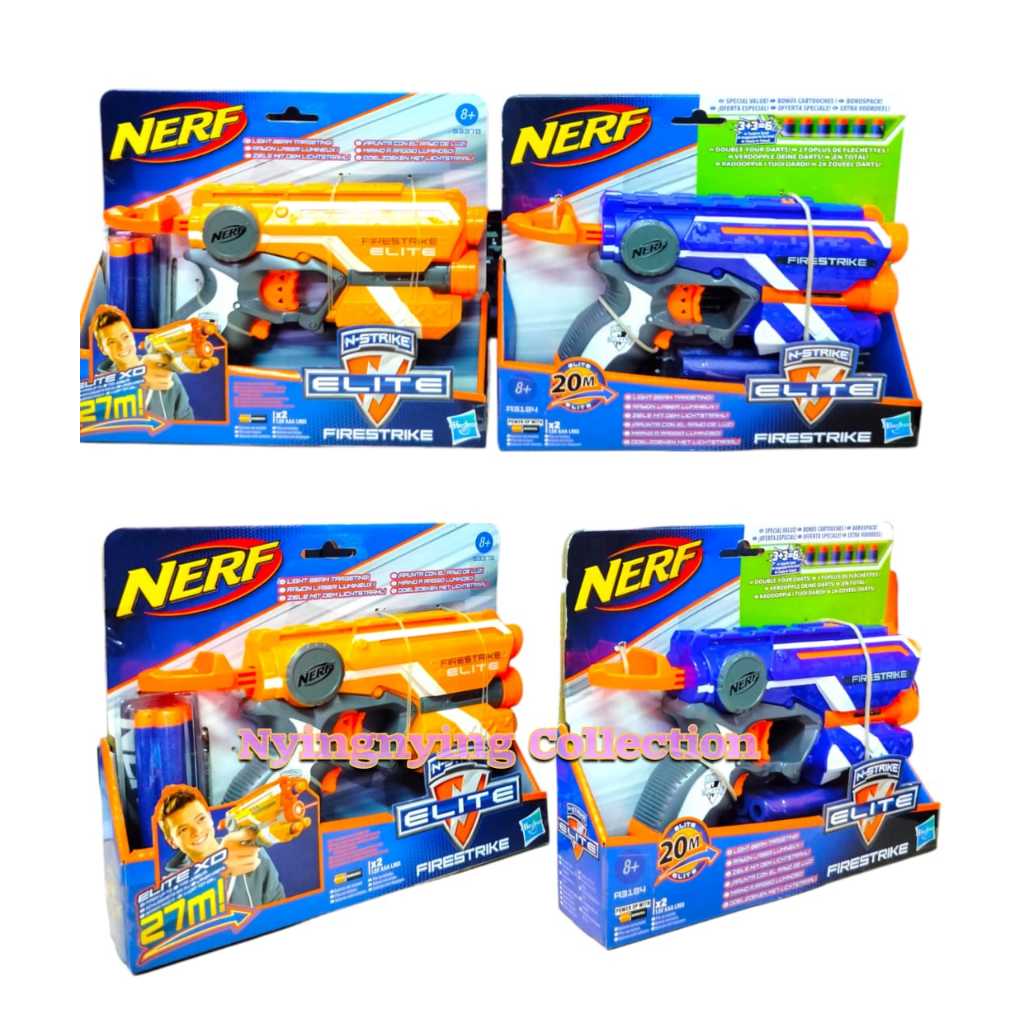 Jual NERF GUN N-STRIKE ELITE FIRESTRIKE LIGHT BEAM QUALITY NEW HASBRO ...
